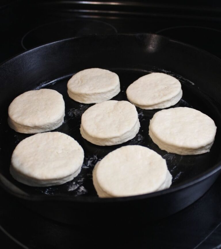 The Best Fluffy Homemade Biscuit Recipe - Mama on the Homestead