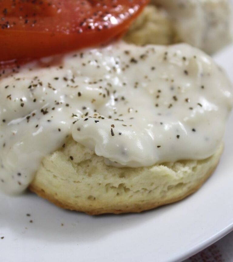 Homemade Fluffy Buttered Biscuit Recipe - Mama on the Homestead