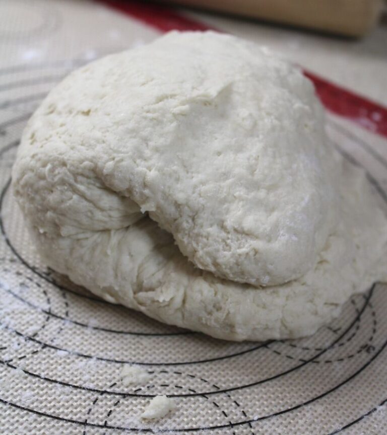 Homemade Fluffy Buttered Biscuit Recipe - Mama on the Homestead