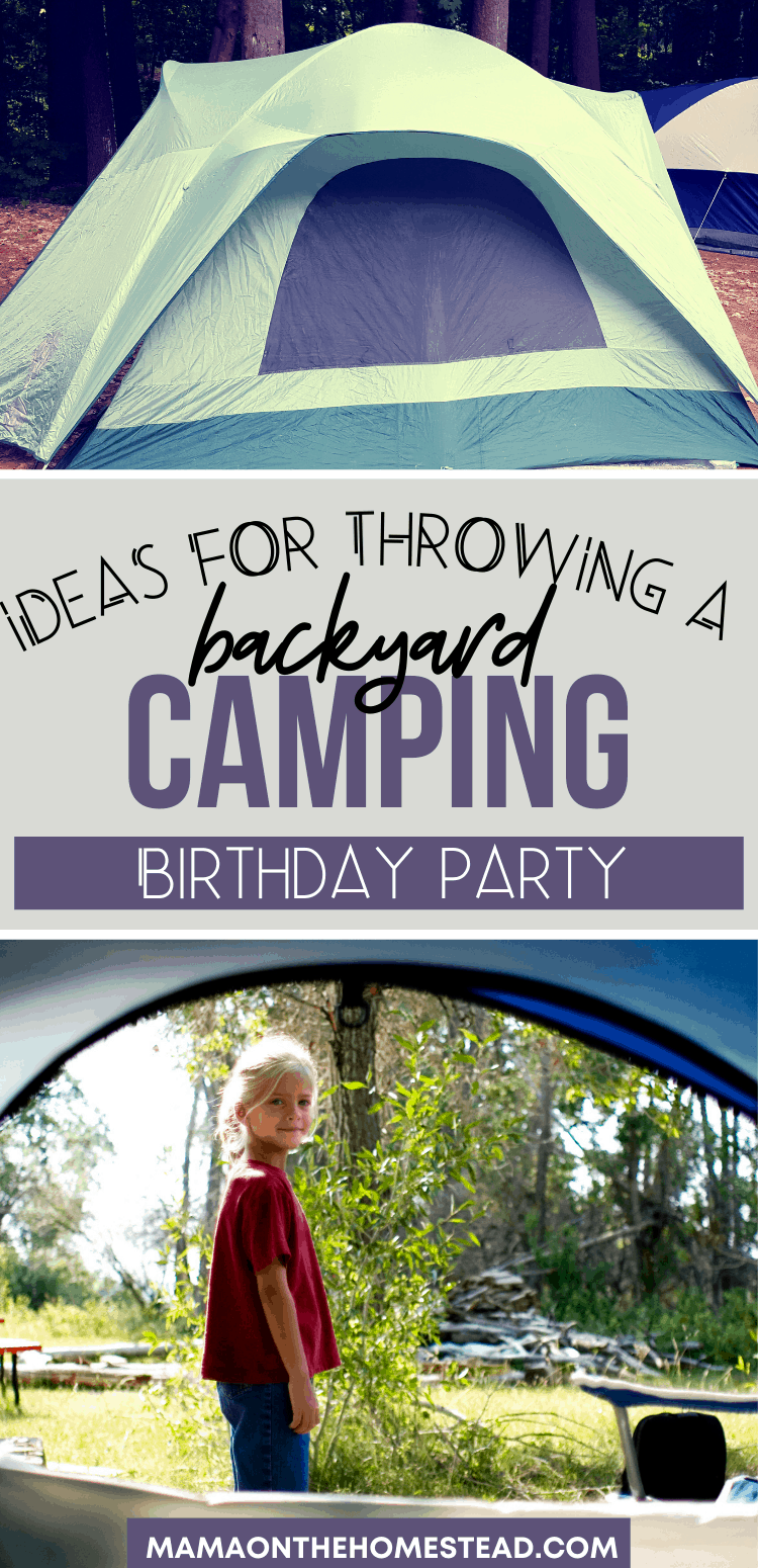 How to Throw an Camping Birthday Party Your Kids Will Love - Mama on ...