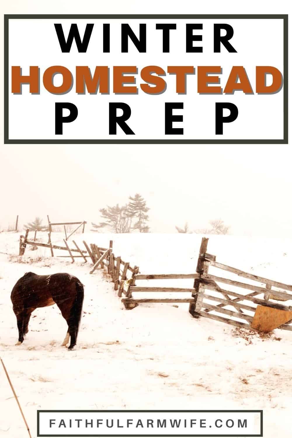 30+ Winter Homestead Essentials to Have on Hand - Mama on the Homestead