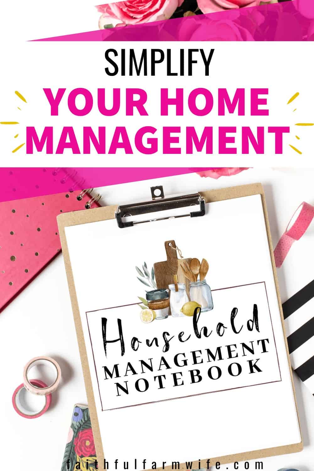 The Household Management Notebook - Mama on the Homestead