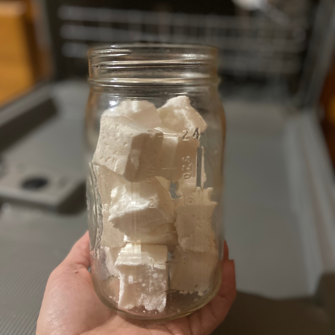 How to Make Homemade Dishwasher Detergent Cubes - Mama on the Homestead