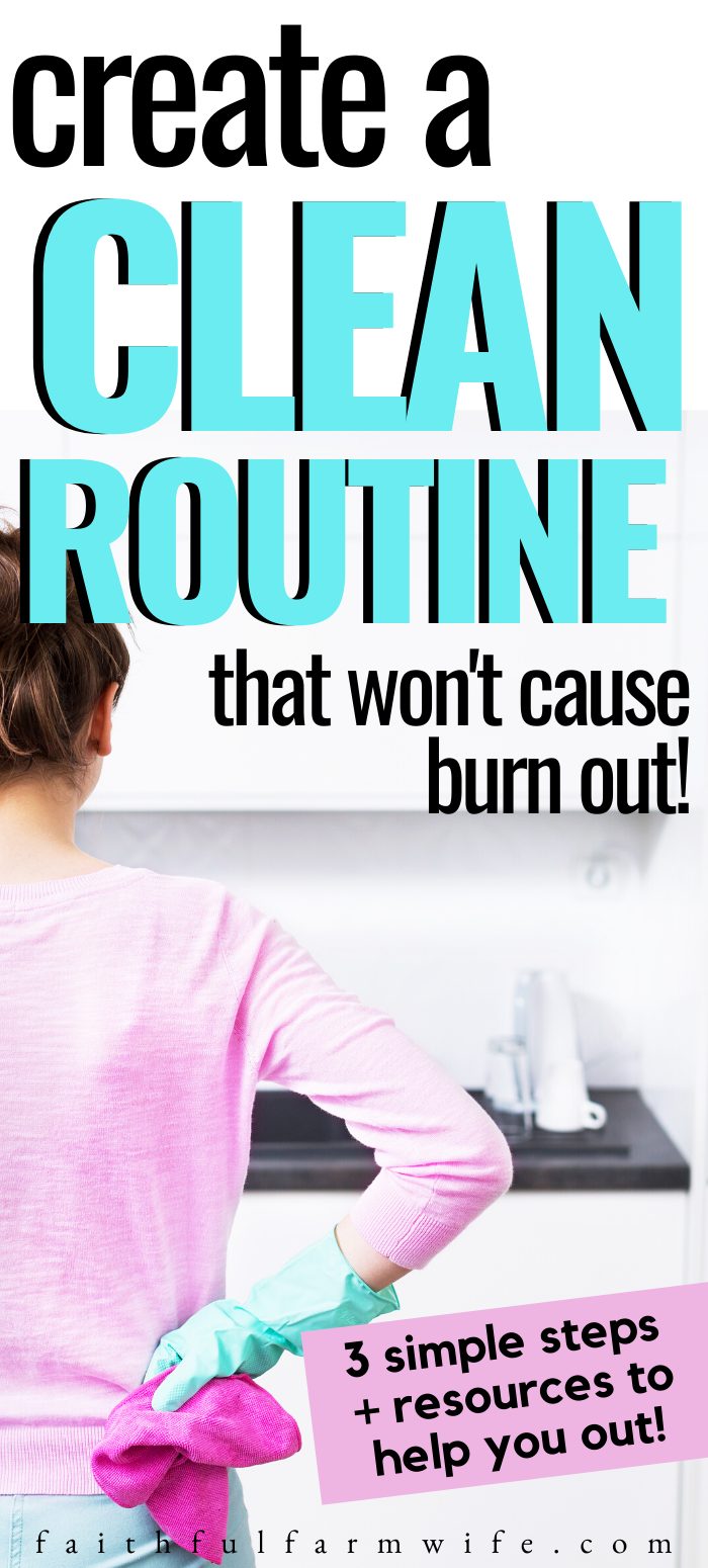 How to Create an Efficient Household Cleaning Routine | Mama on the ...