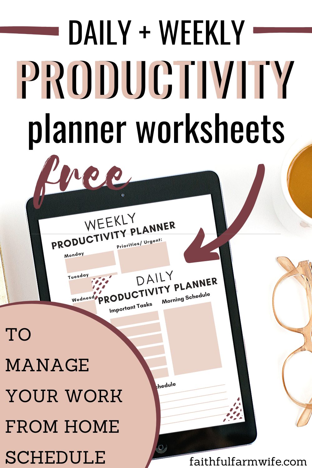 10 Tested Productivity Tips for Work at Home Moms + Resources - Mama on ...