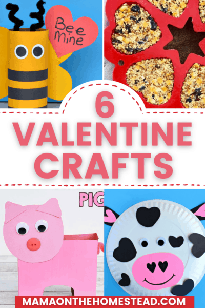 6 Simple Farm Themed Valentine's Day Crafts for Kids - Mama on the ...