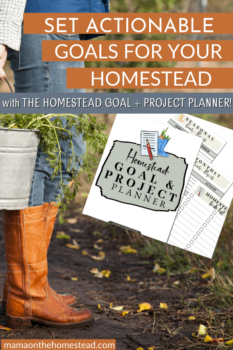 The Homestead Goal & Project Planner - Mama on the Homestead
