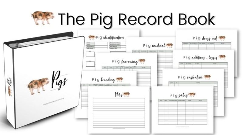 The Livestock Management Binder: PDF - Mama on the Homestead