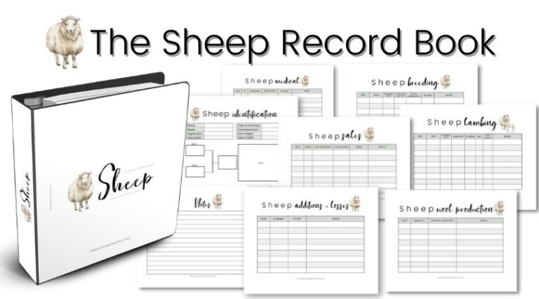 The Livestock Management Binder: PDF - Mama on the Homestead