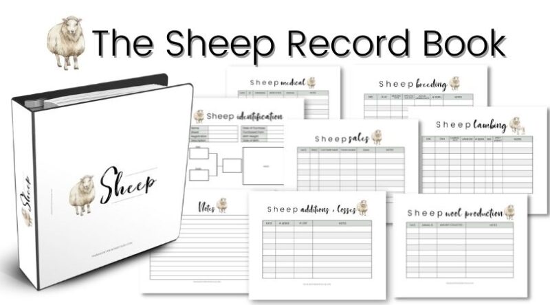 The Livestock Management Binder: PDF - Mama on the Homestead