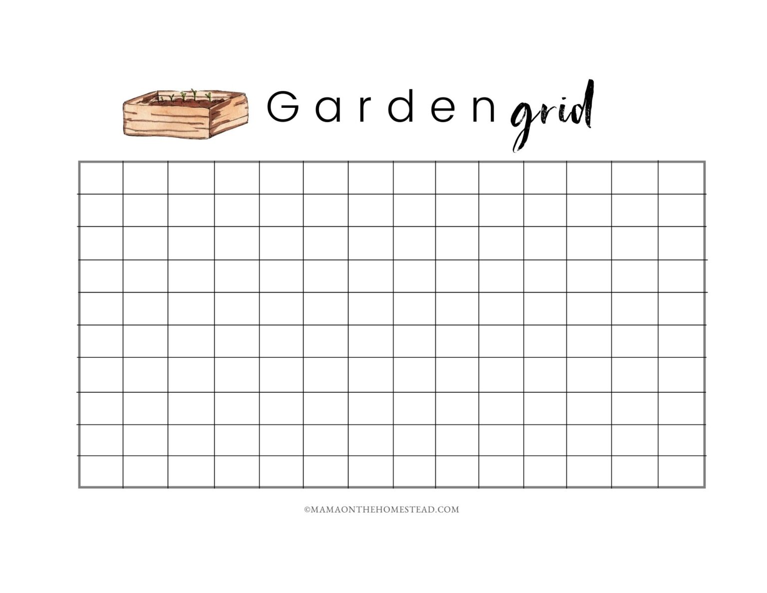The Homestead Garden Planner - Mama on the Homestead