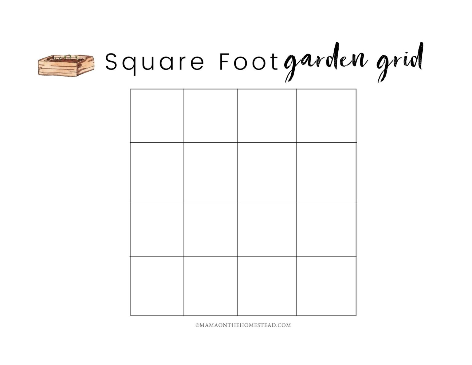 The Homestead Garden Planner - Mama on the Homestead