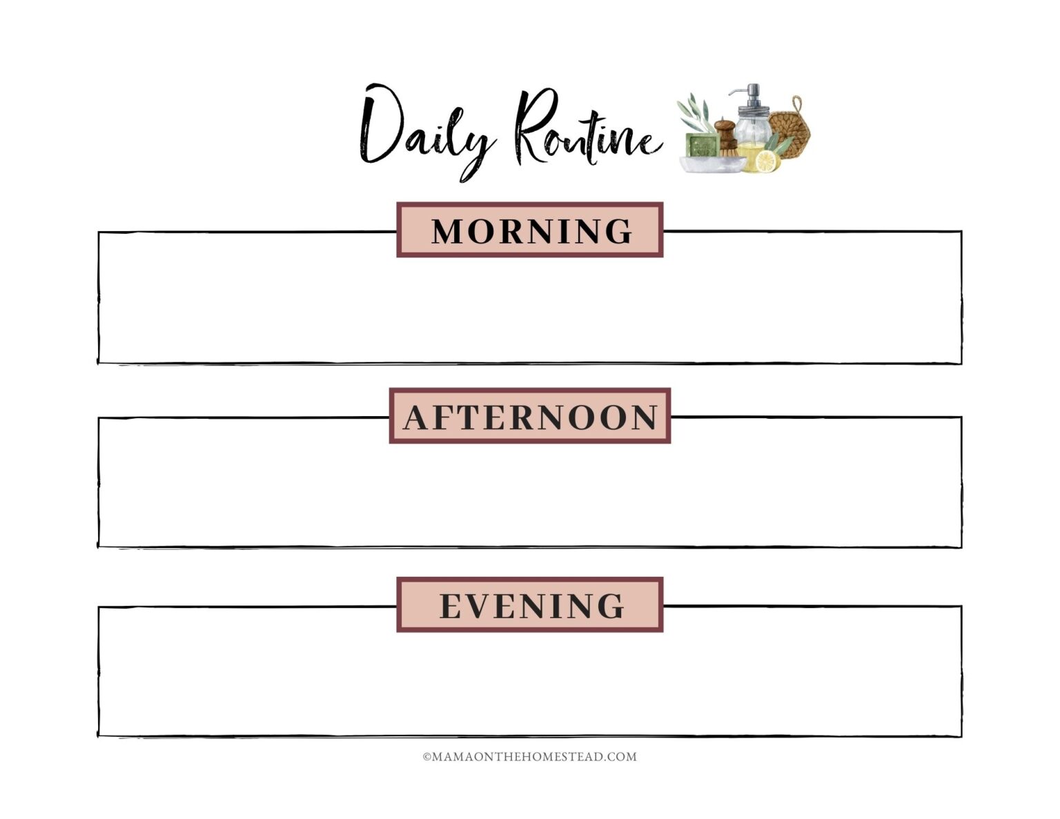 The Household Management Notebook - Mama on the Homestead