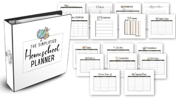 How to Create a Simple Homeschool Planning System - Mama on the Homestead
