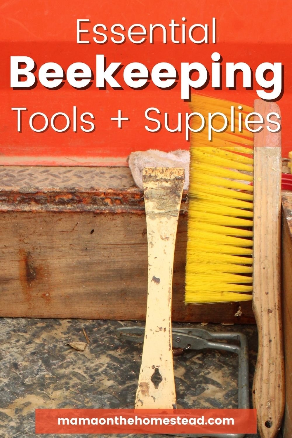 15 Essential Beekeeping Tools + Supplies - Mama on the Homestead