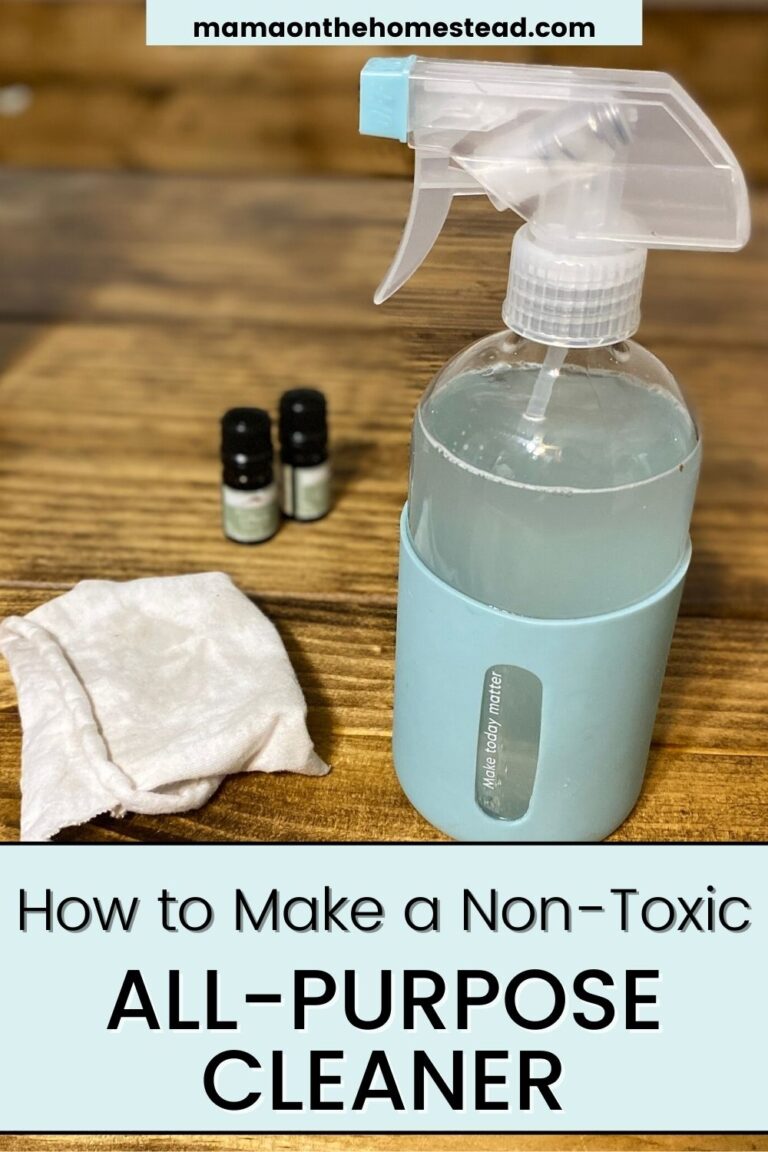 How to Make a Homemade All-Purpose Cleaner - Mama on the Homestead