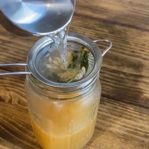 Fresh Mint and Ginger Lemonade - Mama on the Homestead