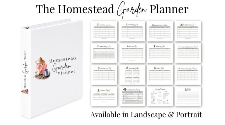 The Homestead Garden Planner - Mama on the Homestead