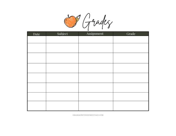 The Simplified Homeschool Planner: PDF - Mama on the Homestead