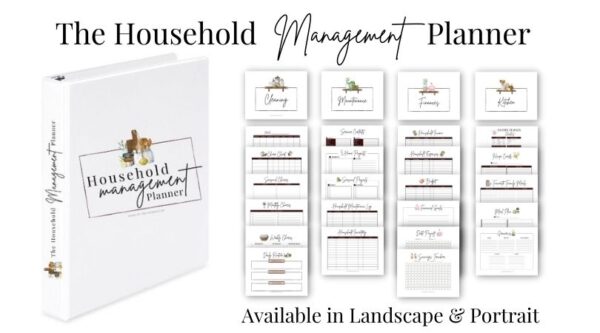 The Household Management Planner - Mama on the Homestead