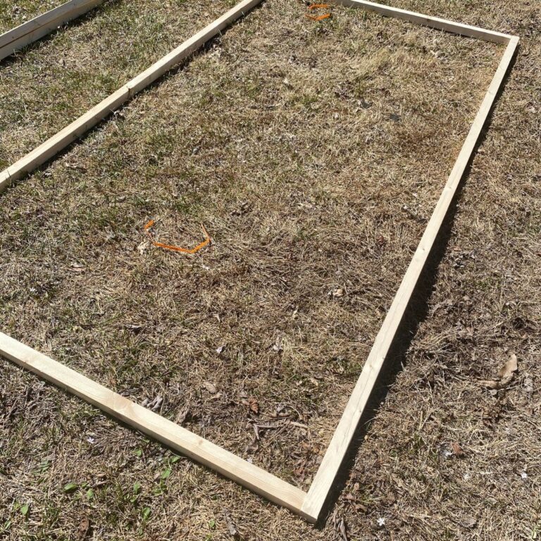 How to Build a DIY Chicken Tractor for Meat Birds - Mama on the Homestead