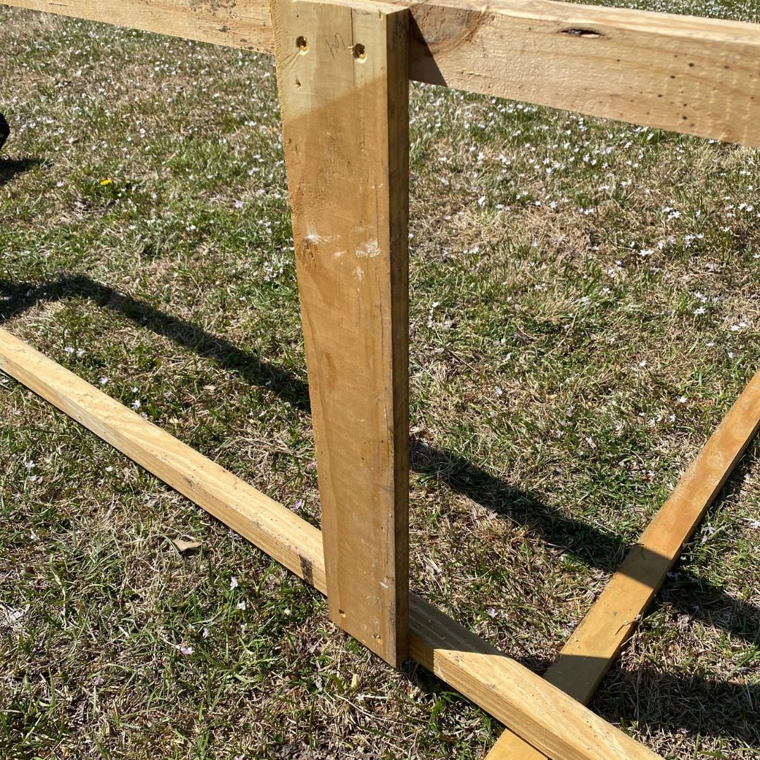 How to Build a DIY Chicken Tractor for Meat Birds - Mama on the Homestead