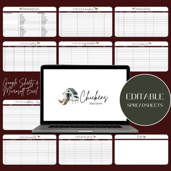The Homestead Management Planner: DIGITAL SPREADSHEETS - Mama on the ...