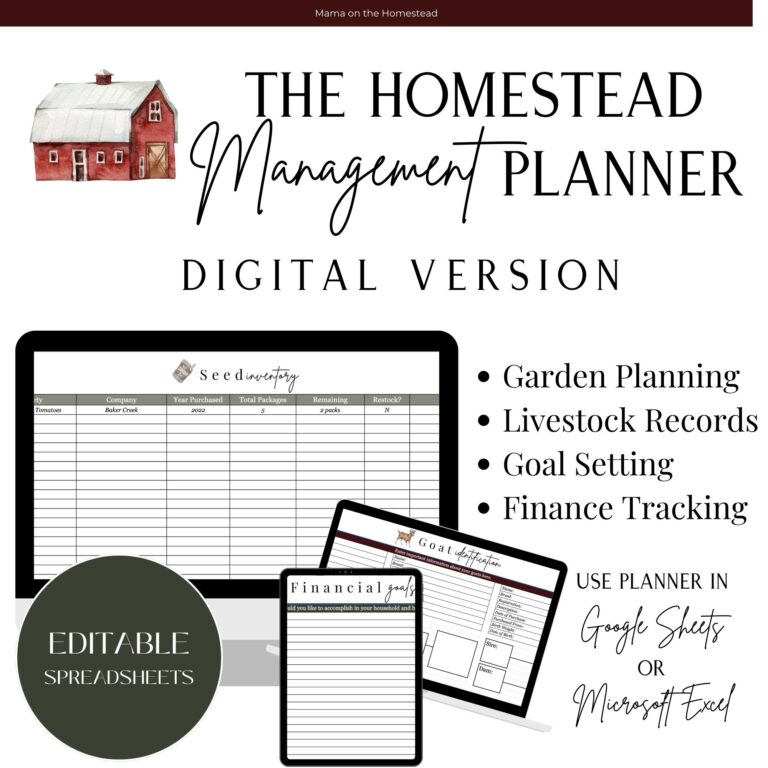 The Mama on the Homestead Shop - Mama on the Homestead
