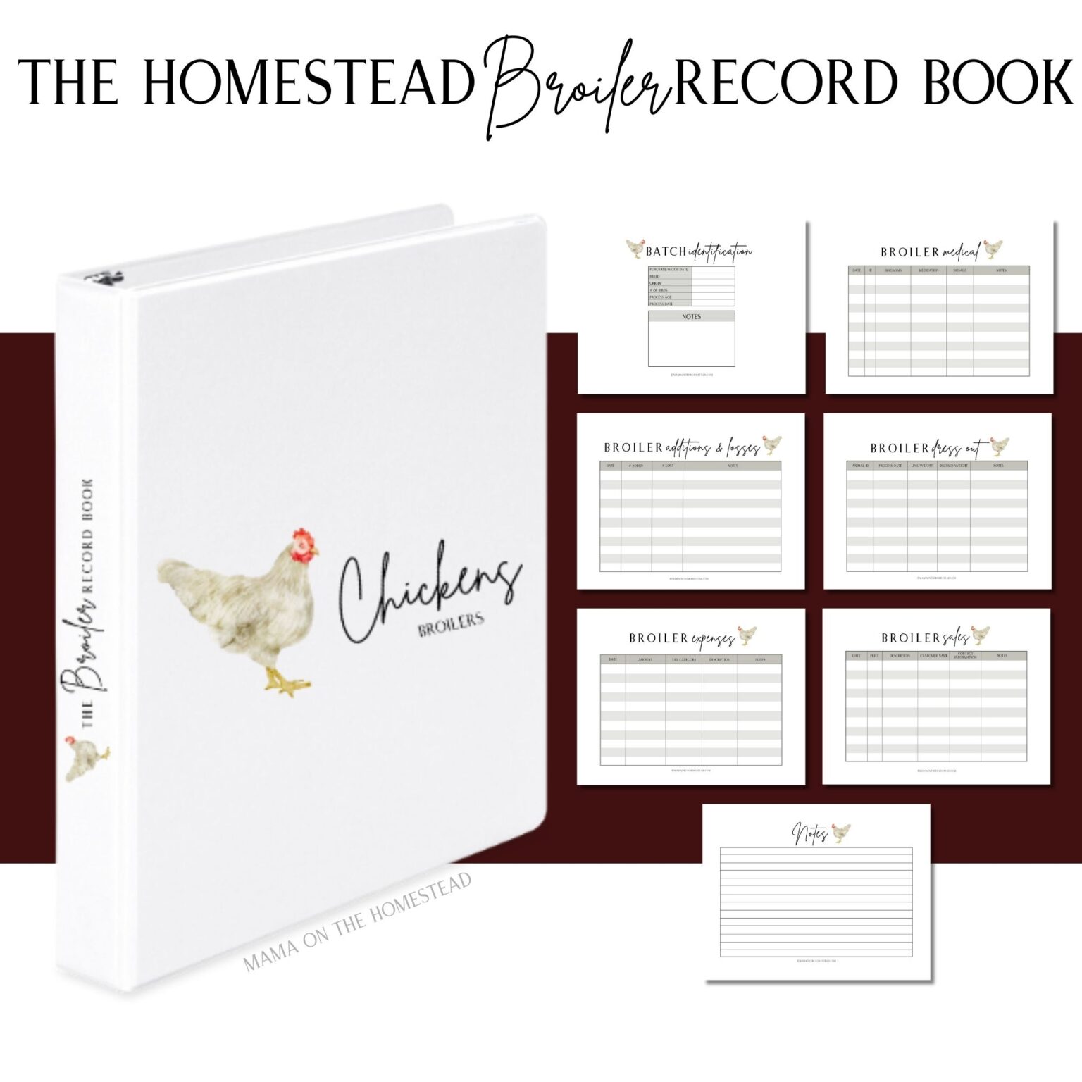 All Homestead Livestock Record Books - Mama on the Homestead
