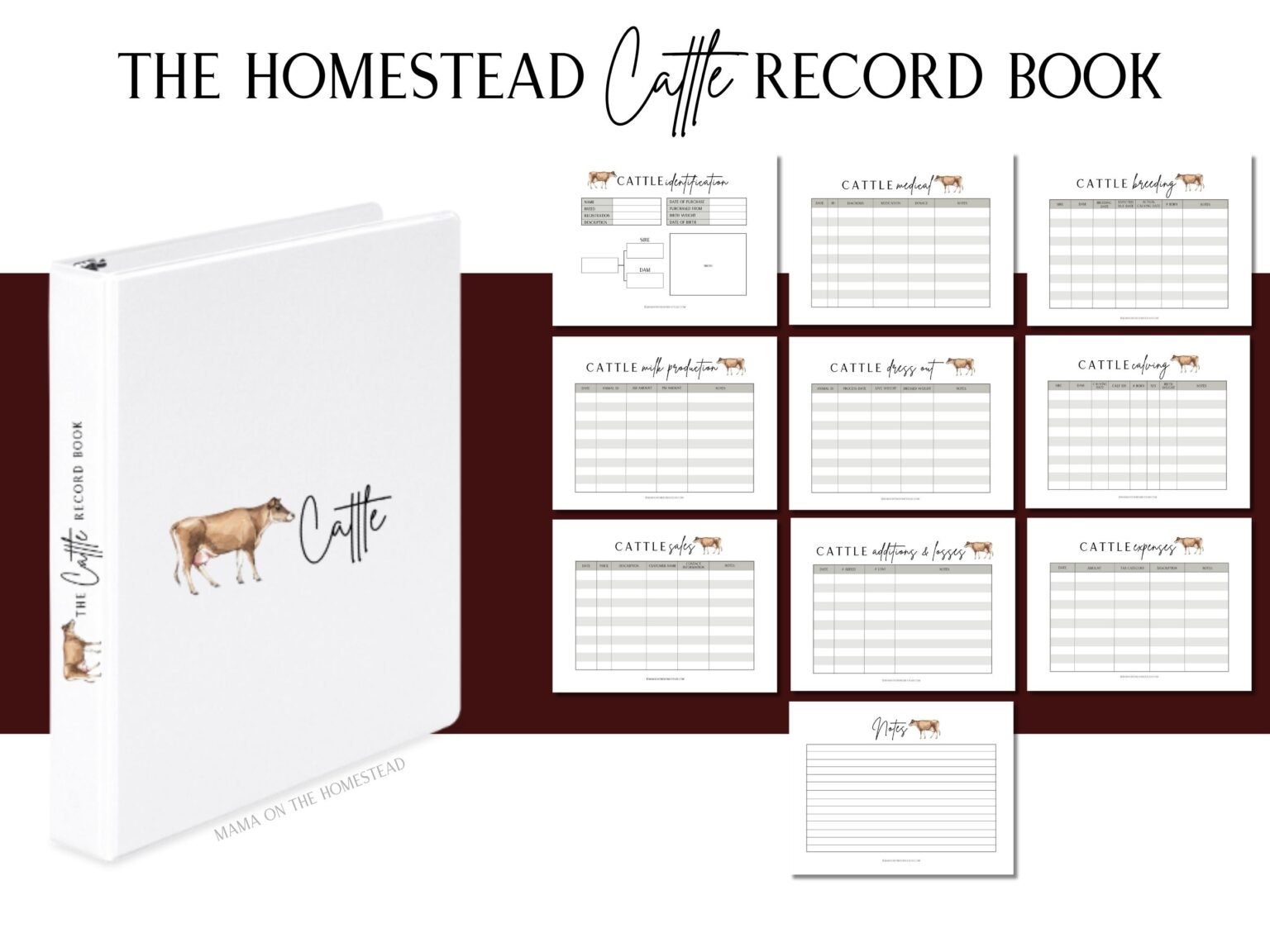 The Homestead Livestock Planner: PDF - Mama on the Homestead