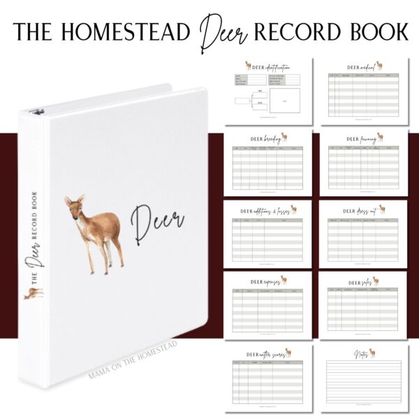 All Homestead Livestock Record Books - Mama on the Homestead
