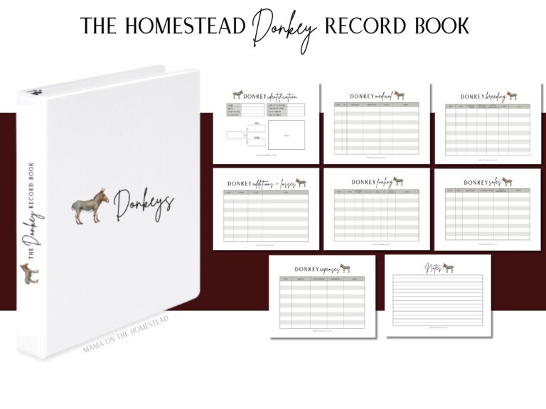 The Homestead Livestock Planner: PDF - Mama on the Homestead
