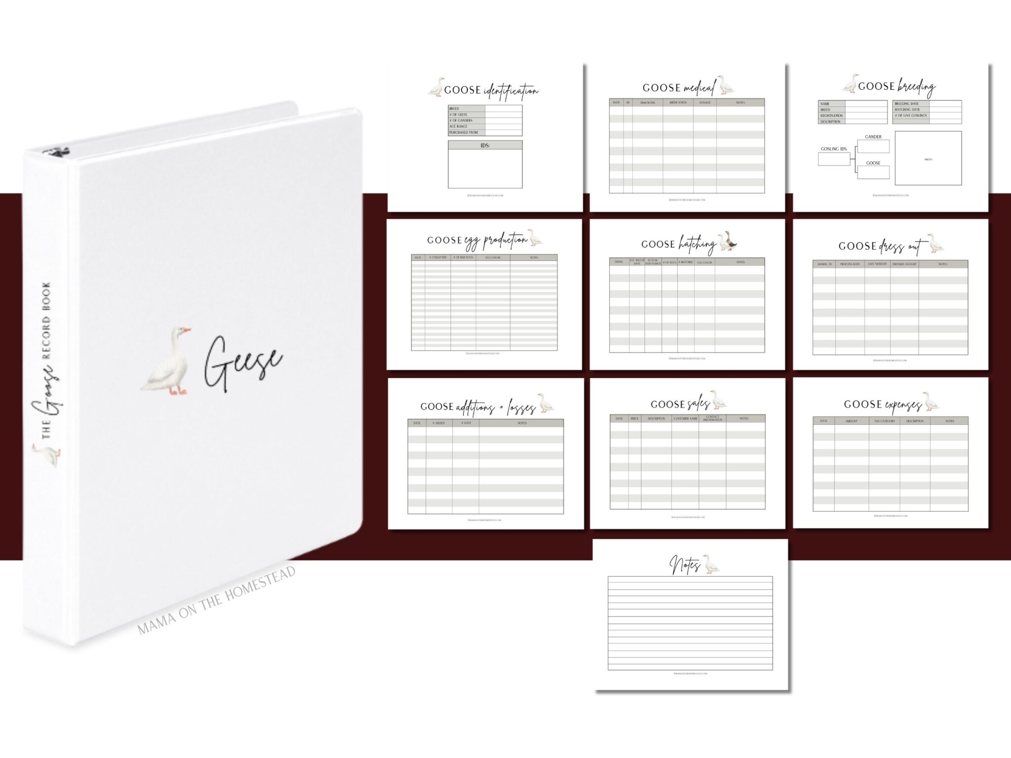 The Homestead Mama Planning Pack: PDF Printable Planner - Mama on the ...