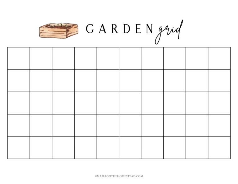 The Homestead Garden Planner - Mama on the Homestead