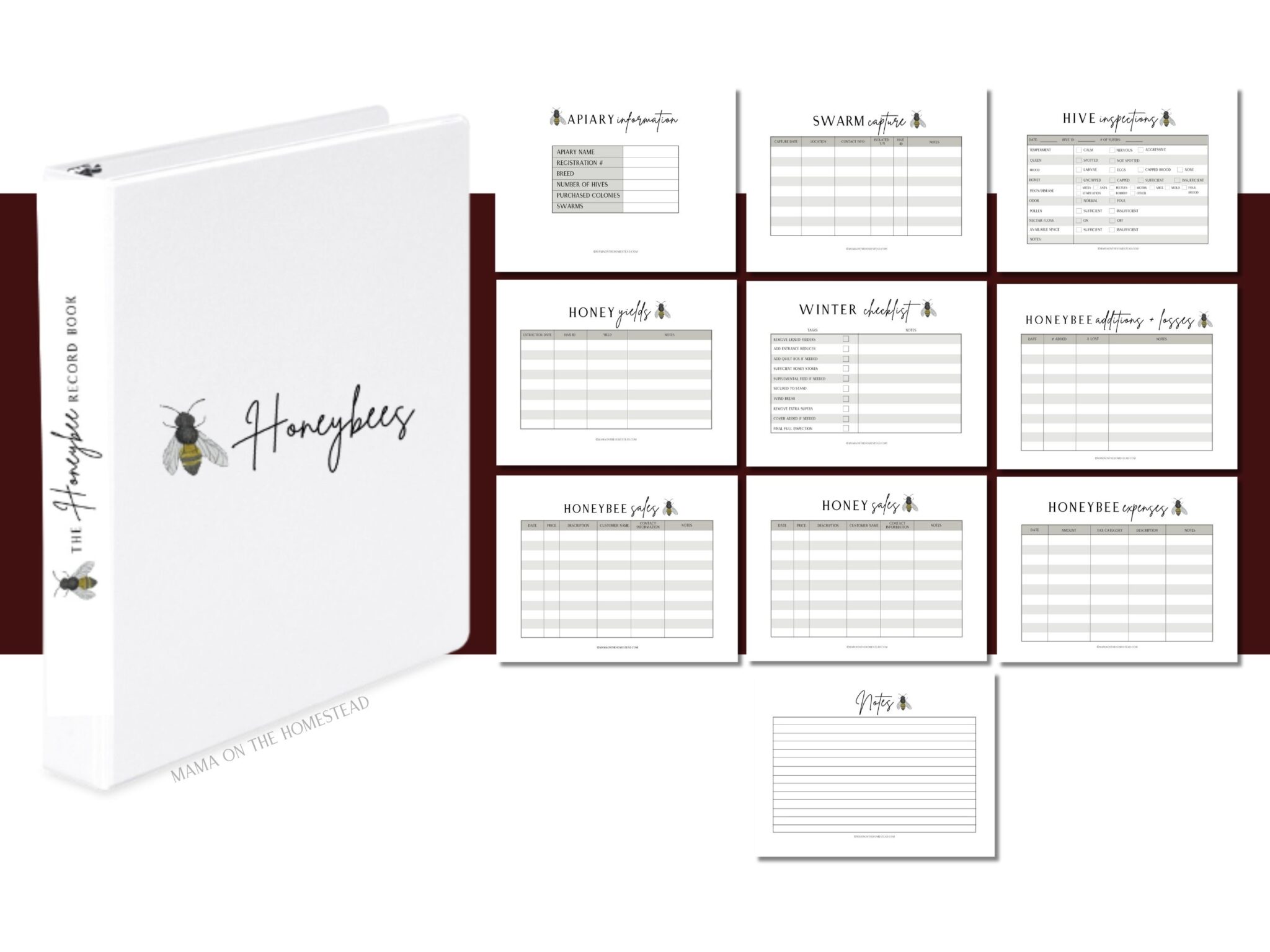 The Homestead Mama Planning Pack: PDF Printable Planner - Mama on the ...