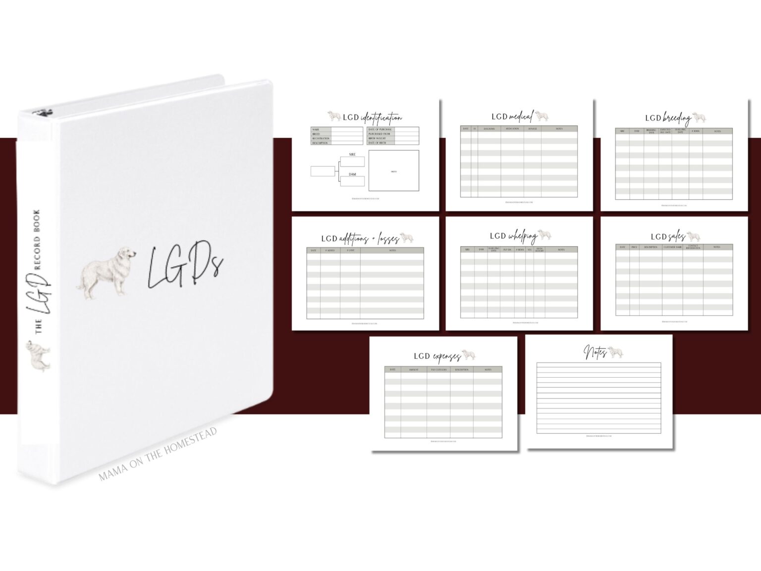 The Homestead Management Planner: PDF - Mama on the Homestead