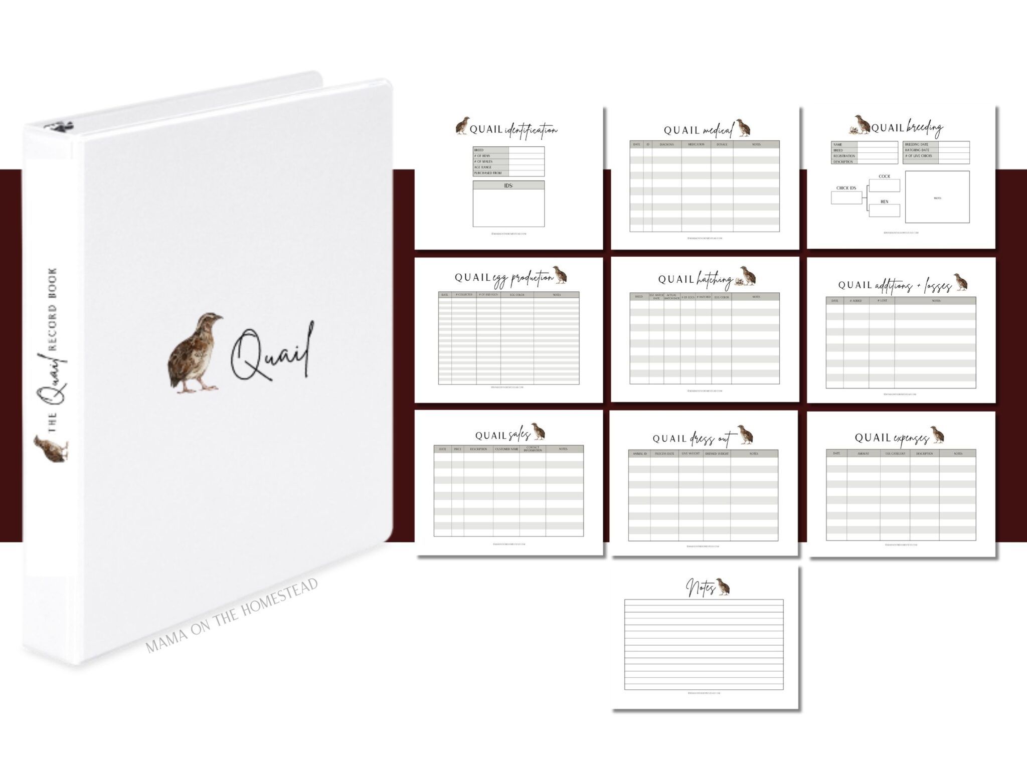 The Homestead Mama Planning Pack: PDF Printable Planner - Mama on the ...