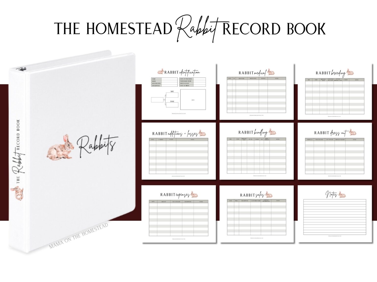 The Homestead Livestock Planner: PDF - Mama on the Homestead
