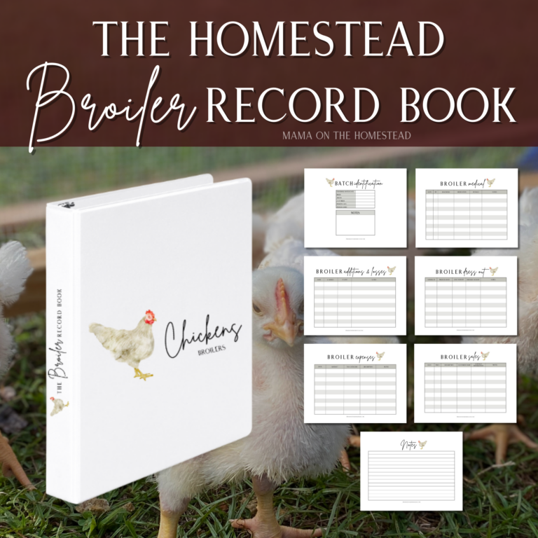 All Homestead Livestock Record Books - Mama on the Homestead