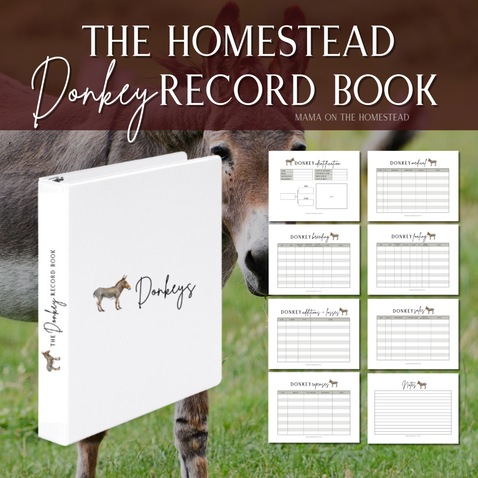 All Homestead Livestock Record Books - Mama on the Homestead