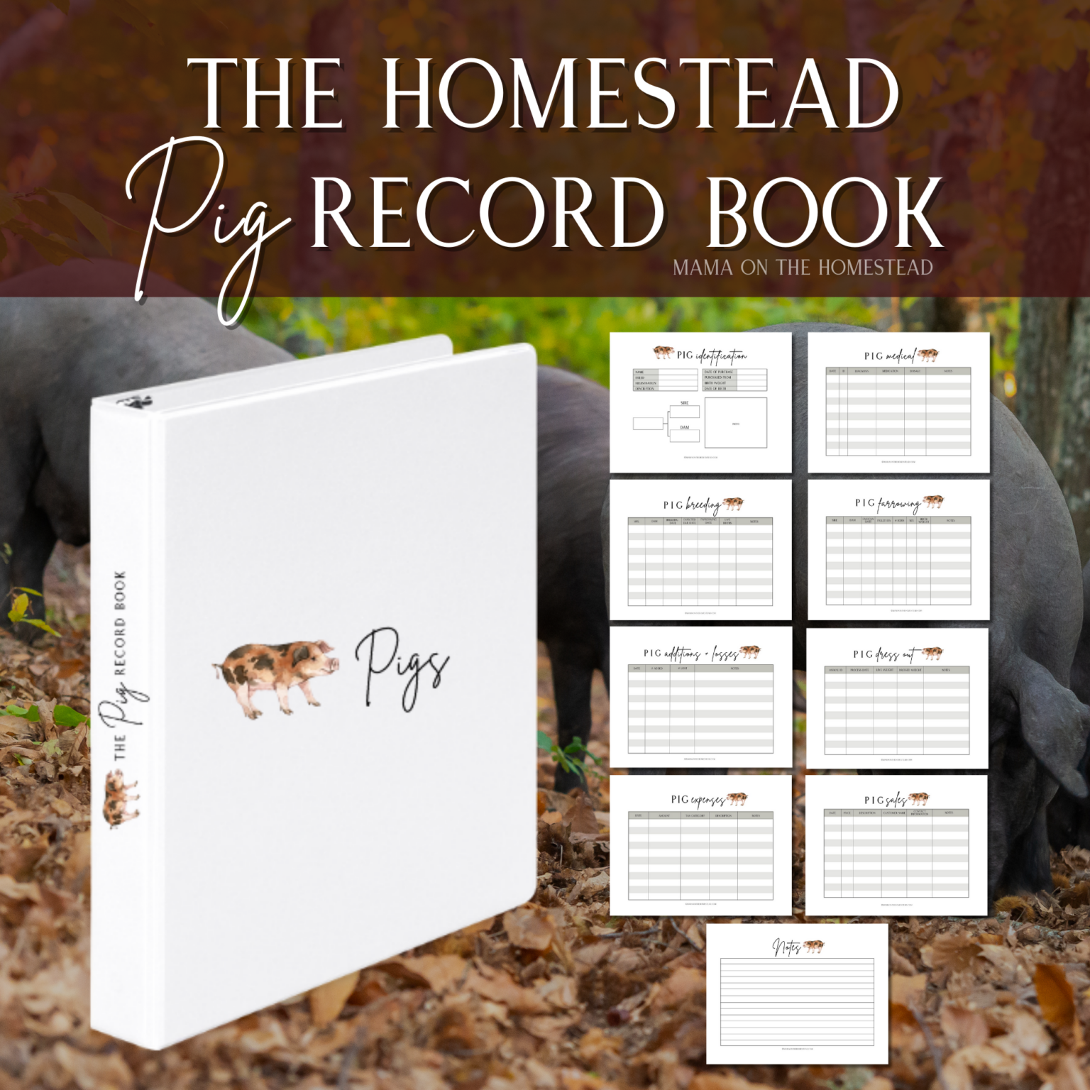 All Homestead Livestock Record Books - Mama on the Homestead
