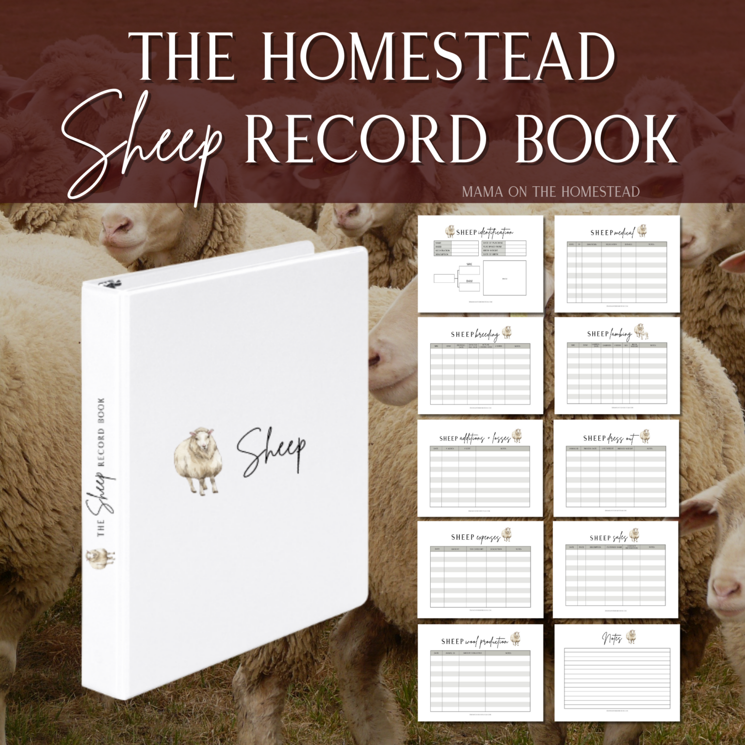 All Homestead Livestock Record Books - Mama on the Homestead