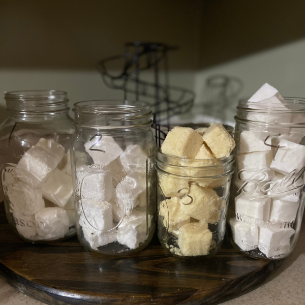 How to Make Homemade Dishwasher Detergent Cubes - Mama on the Homestead