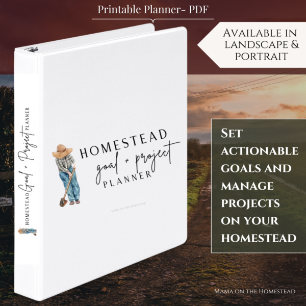 The Homestead Management Planner: PDF - Mama on the Homestead